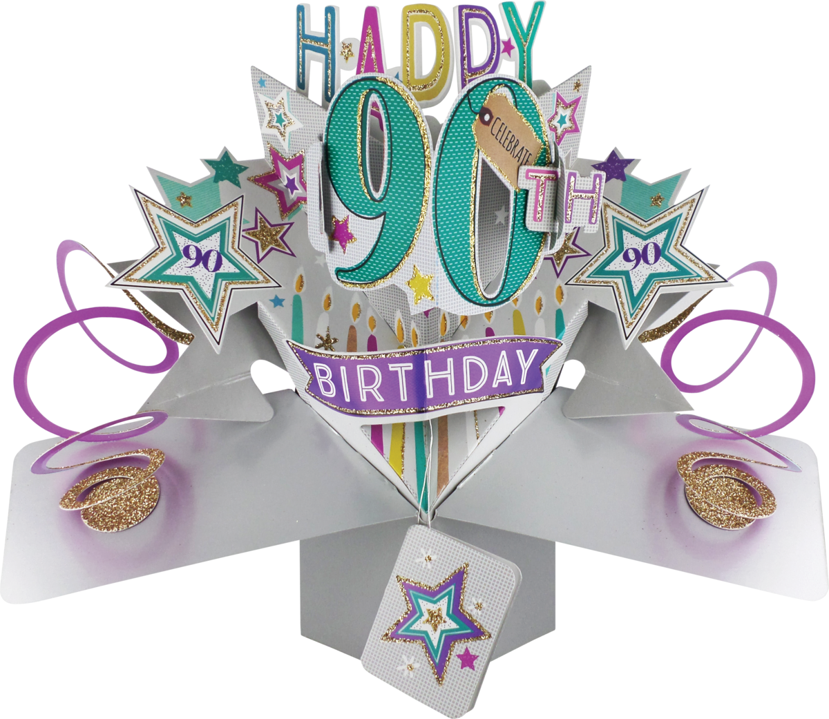 Download Product Images Of - Transparent 90th Birthday Png - ClipartKey