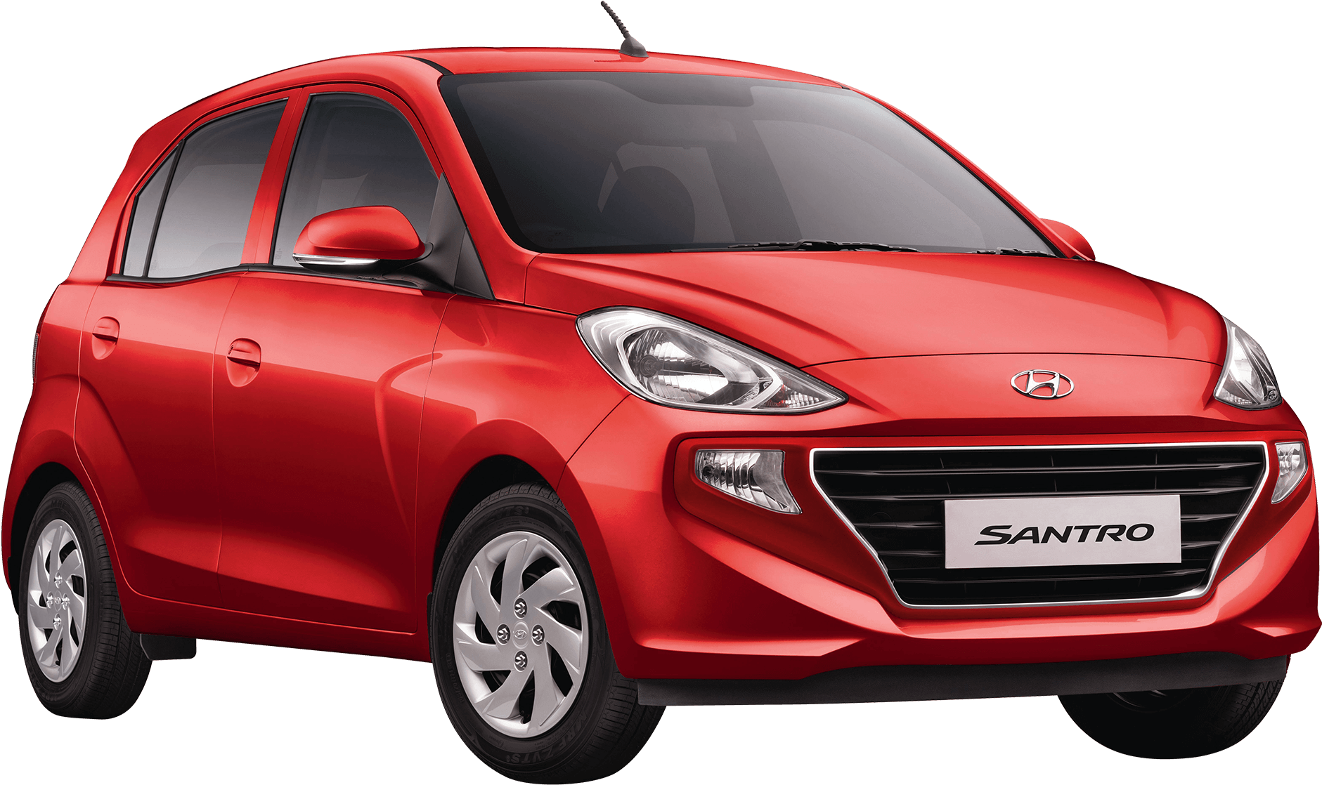 Download New Santro Red Colour - ClipartKey