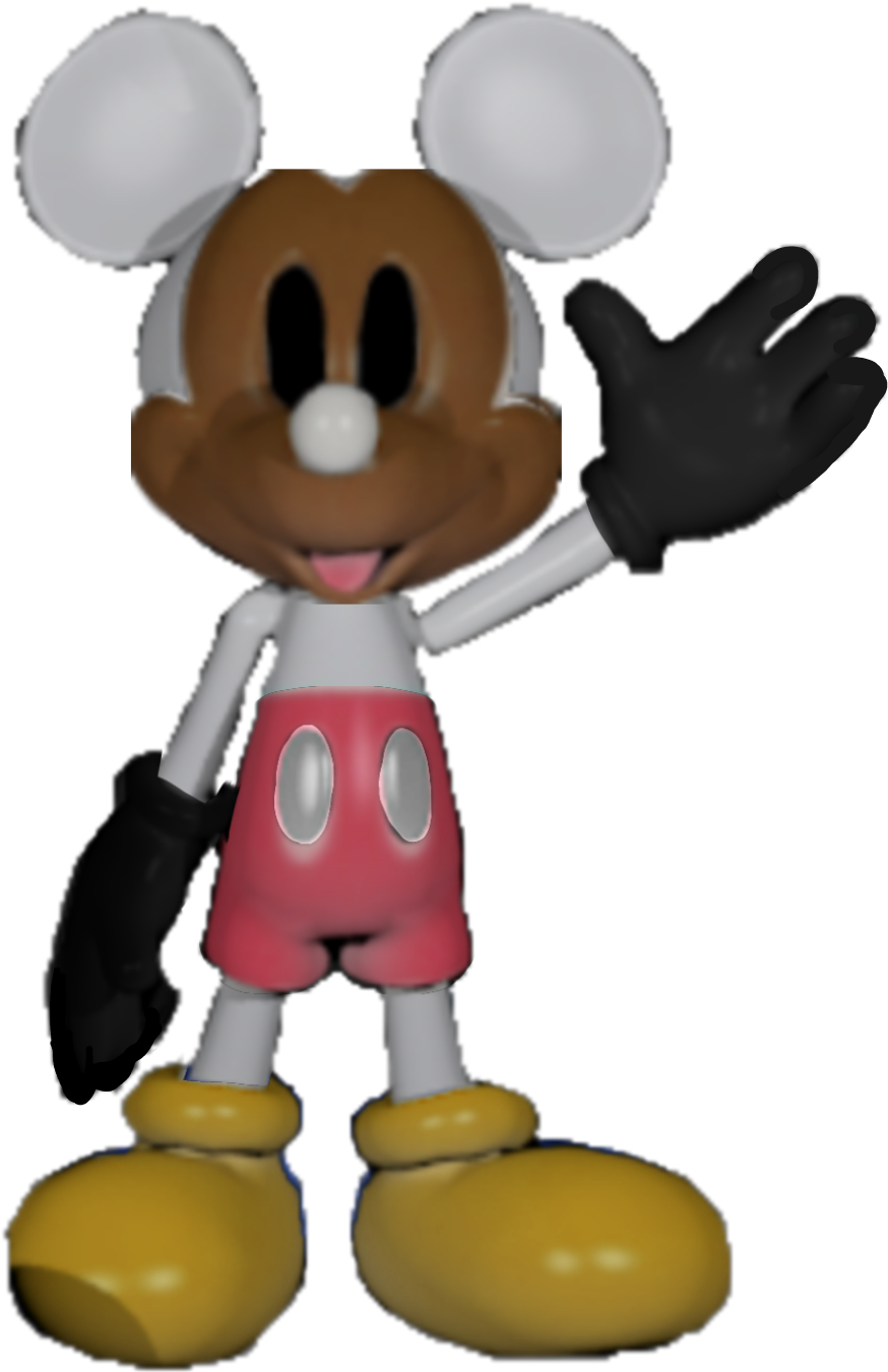 Download Discovery Island Rp Wikia - Negative Mickey Funtime - ClipartKey