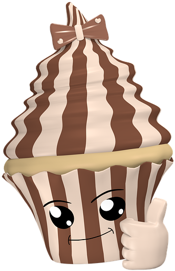 Download Cupcake, Kawaii, Emoticon, Emoji, Face, Smiley - Illustration ...