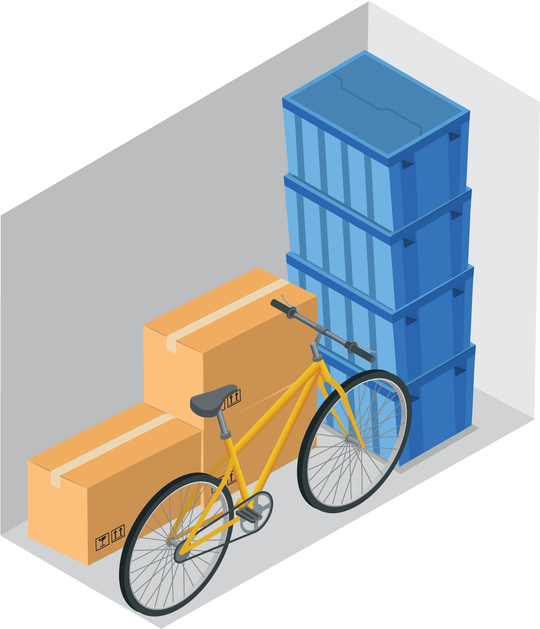 Download Transparent Pick Up Room Clipart - Hybrid Bicycle - ClipartKey