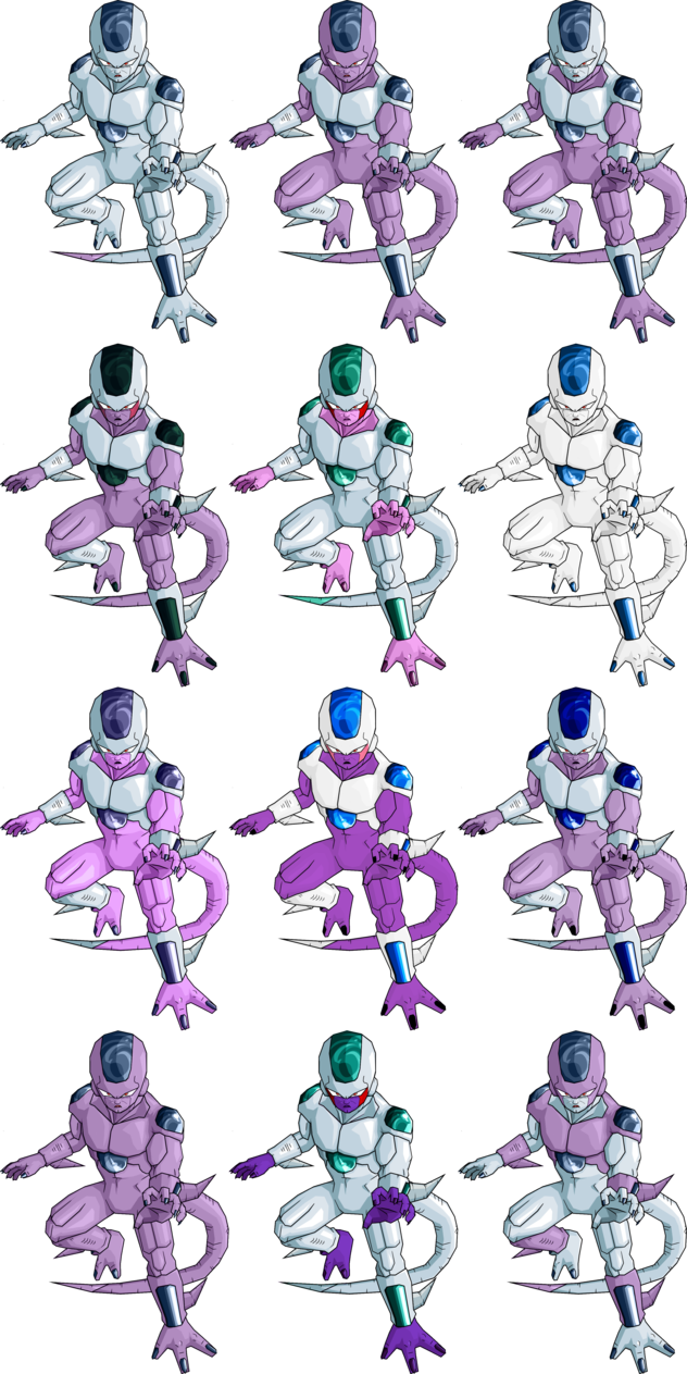 Download King Cold 4th Form Dbm - Dragon Ball King Cold Forms - ClipartKey