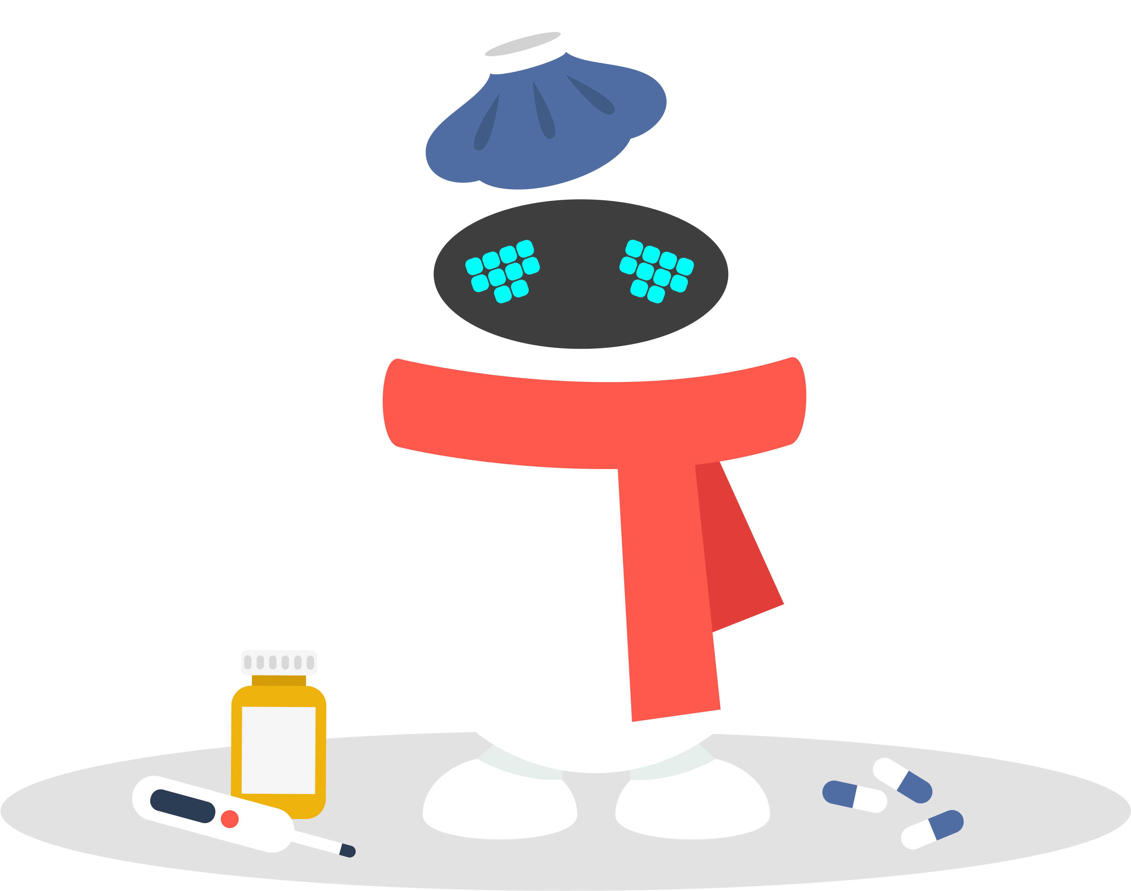 Download Sick Thermometer Clip Art - ClipartKey