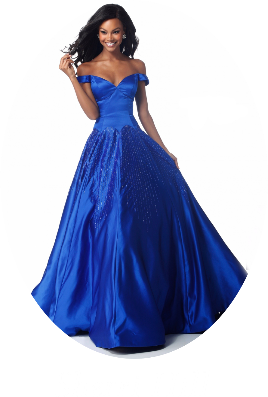 Download Transparent Hill Png - Royal Blue Sherri Hill Prom Dresses ...