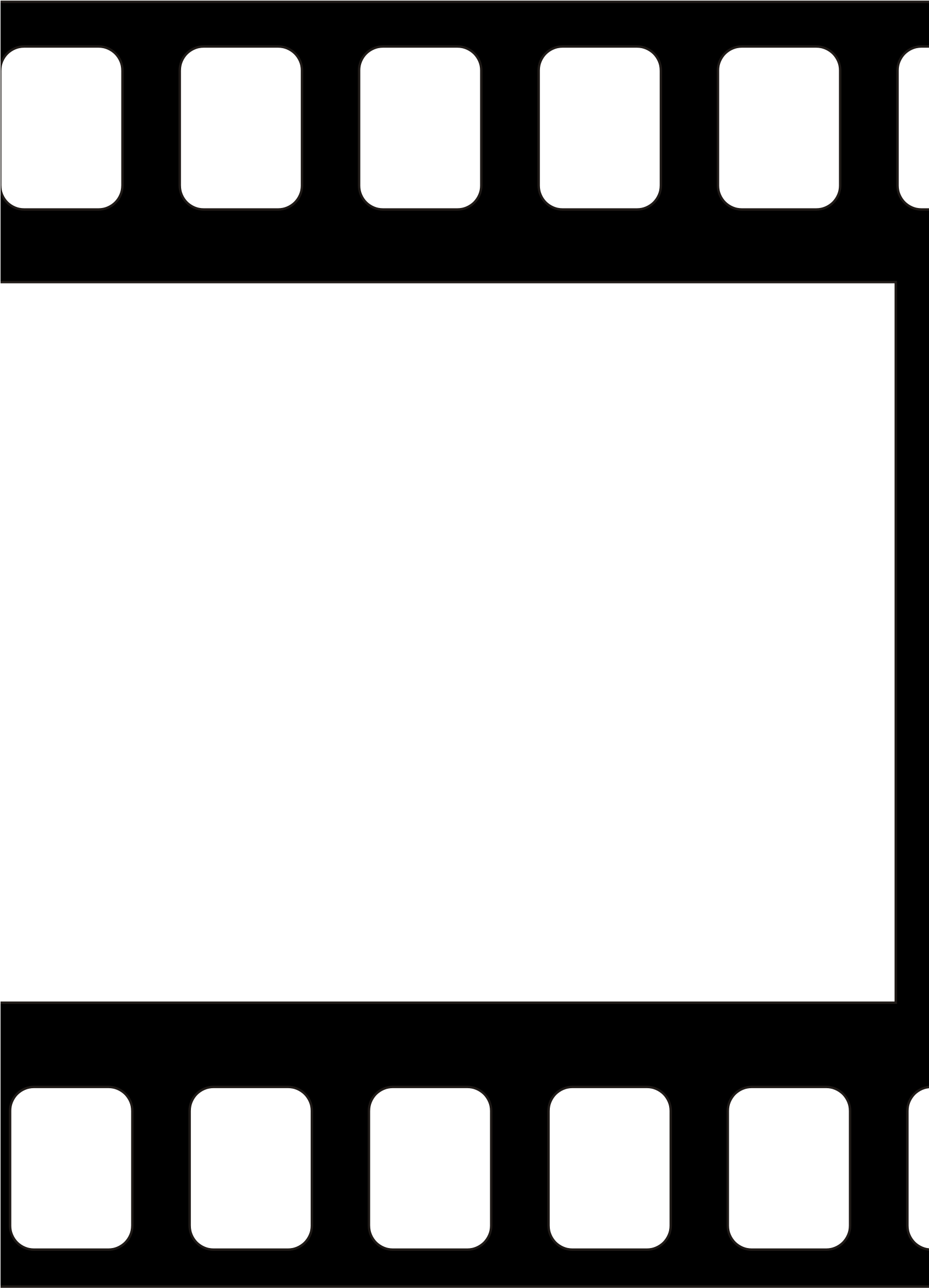 Download Transparent Movie Clipart - Film Tape Transparent Png - ClipartKey