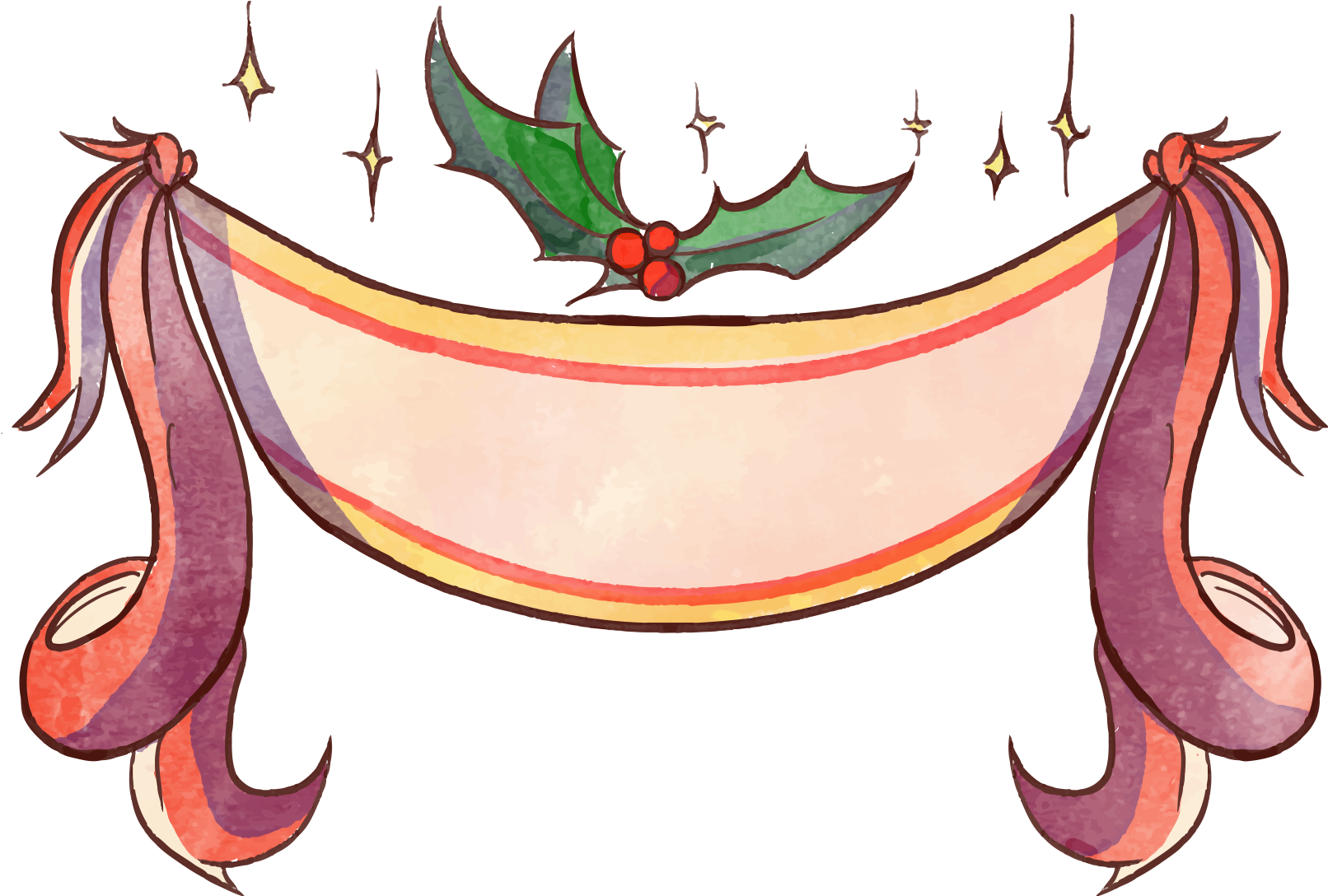 Download Christmas Ribbon Clip Art - ClipartKey