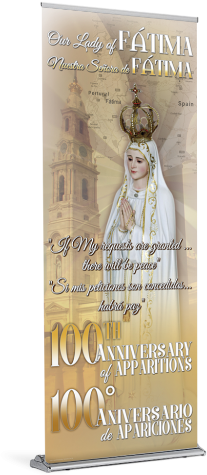 Download Our Lady Of Fatima Banners - ClipartKey