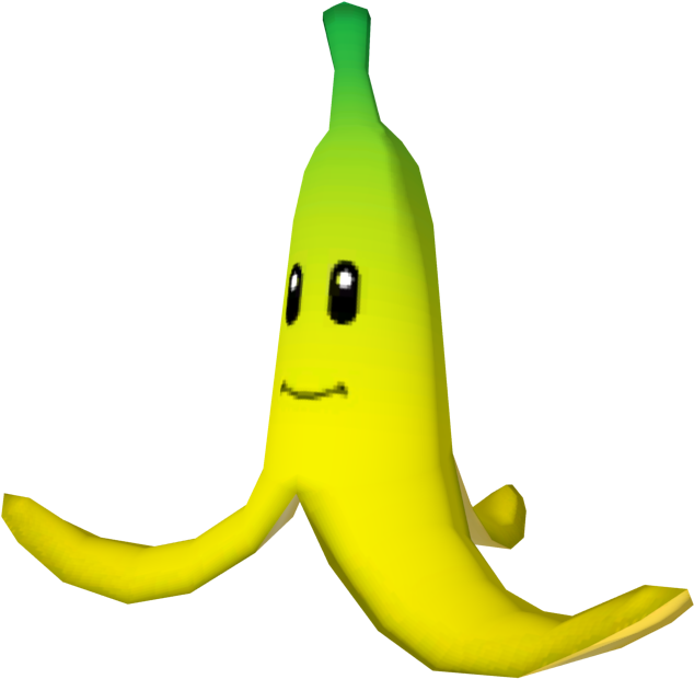 Download Bananas Transparent Mario Kart - Mario Kart 8 Banana Peel ...