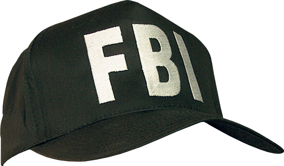 Download #kepka #кепка #fbi #фбр - Fbi Hat Transparent Background ...