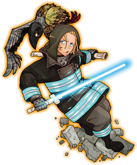 Download Arthur Transparent Cartoon Character - Fire Force 2 - ClipartKey