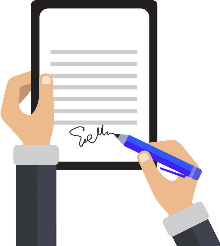 Download Transparent Pen Signature Clipart - Transparent Background ...