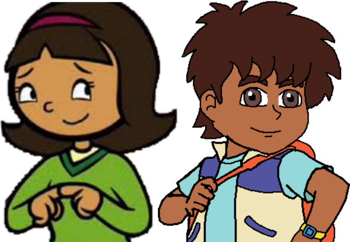 Download Diego X Becky Freetoedit Tobey X Scoops Wordgirl Clipartkey