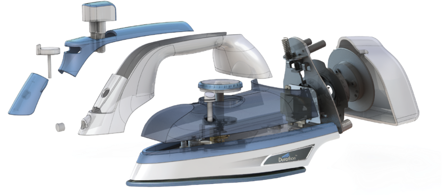 Download Boats Clipart Explosion - Steam Iron Exploded View - ClipartKey