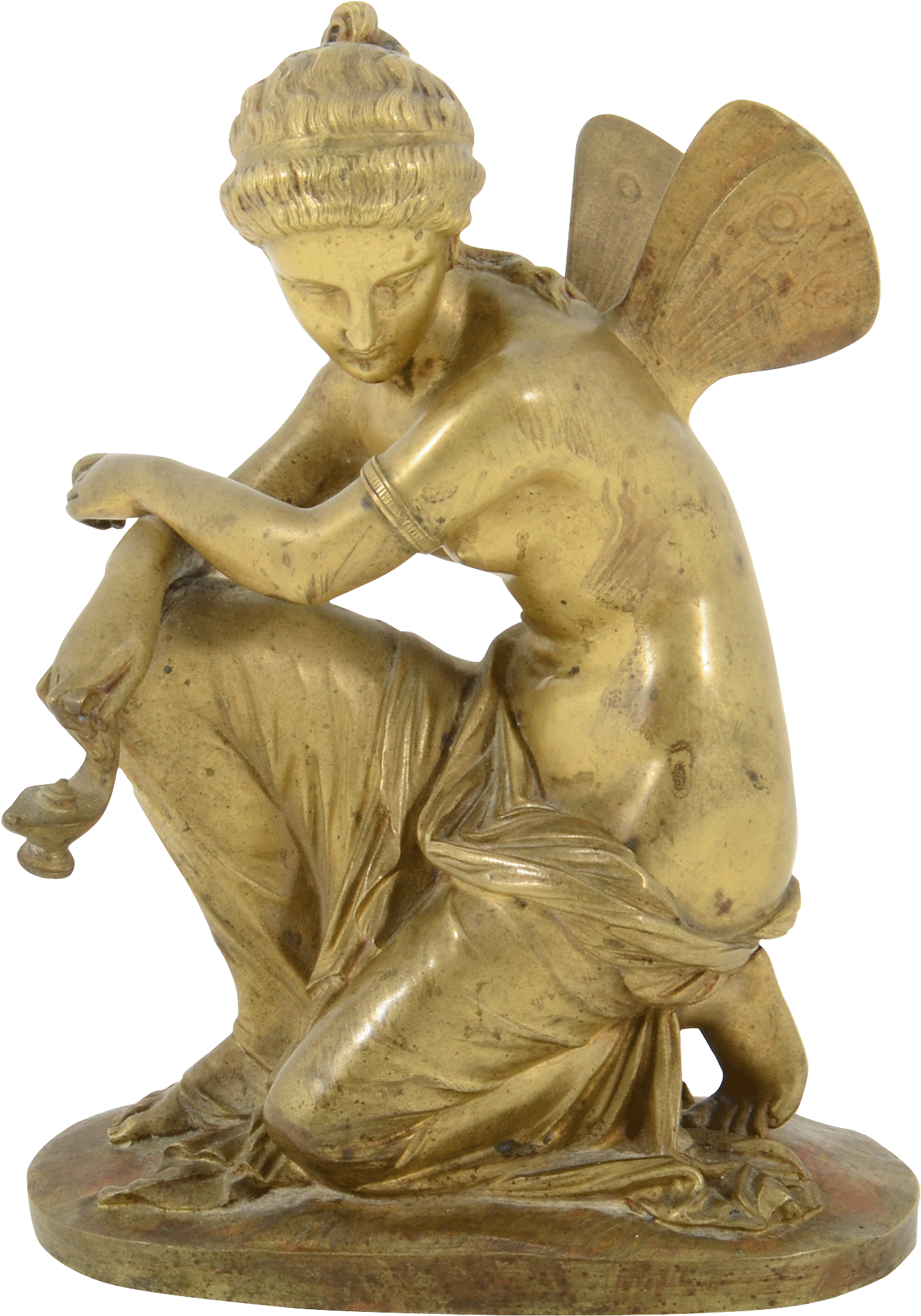 Download Greek Statue Transparent Png - Goddess Psyche Statue - ClipartKey
