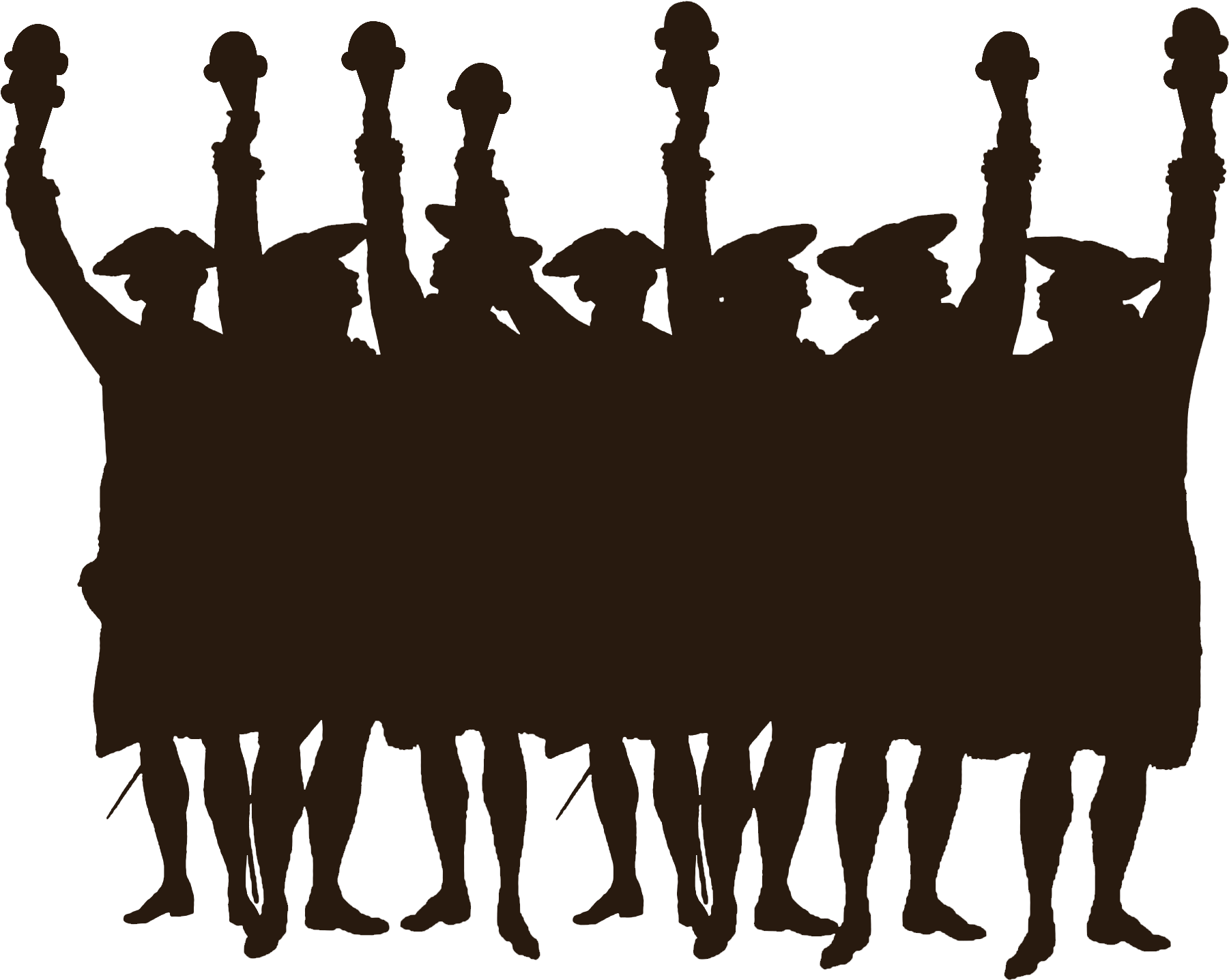 Download Founding Fathers Group Brown Bg2 - Founding Fathers Silhouette ...