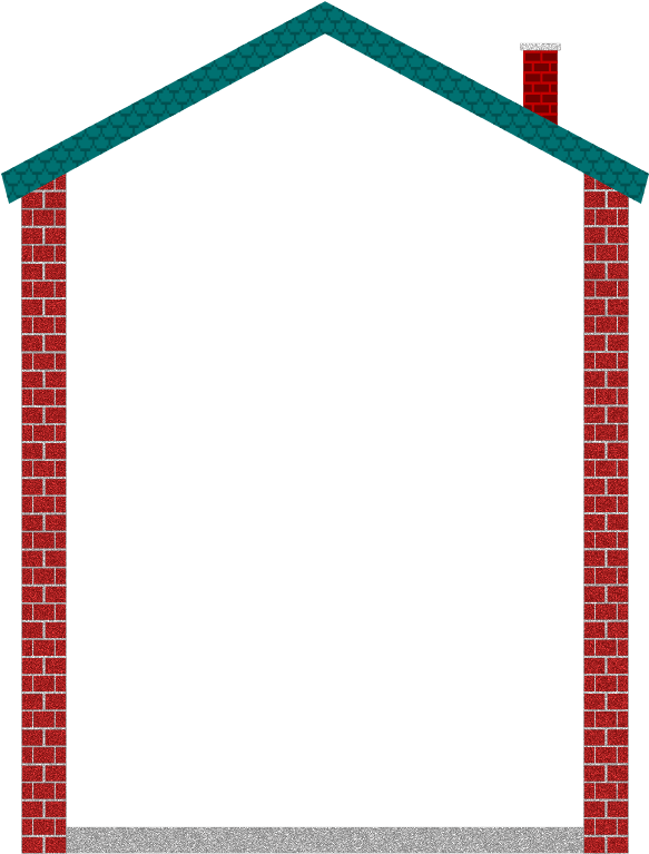 Download House Border 02 Graphic Freeuse Library - House Frame Clipart ...