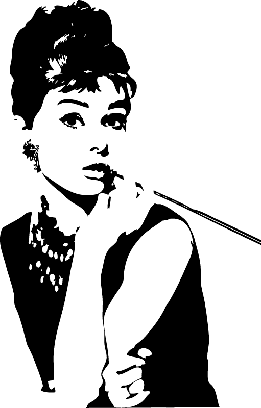 Download Audrey Hepburn - ClipartKey