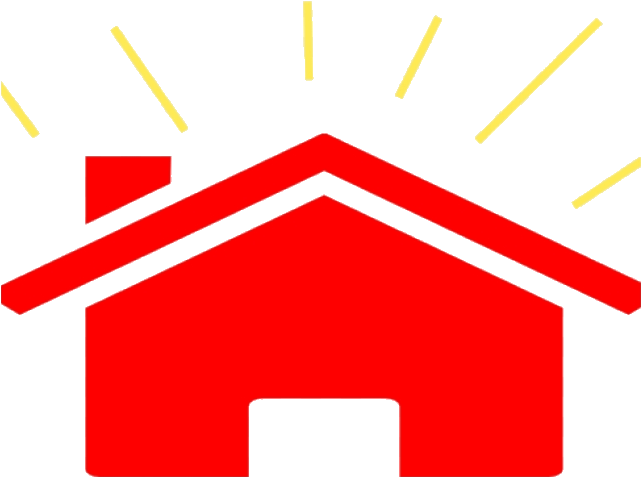 Download Roof Clipart Red House Transparent Png - Clip Art - ClipartKey