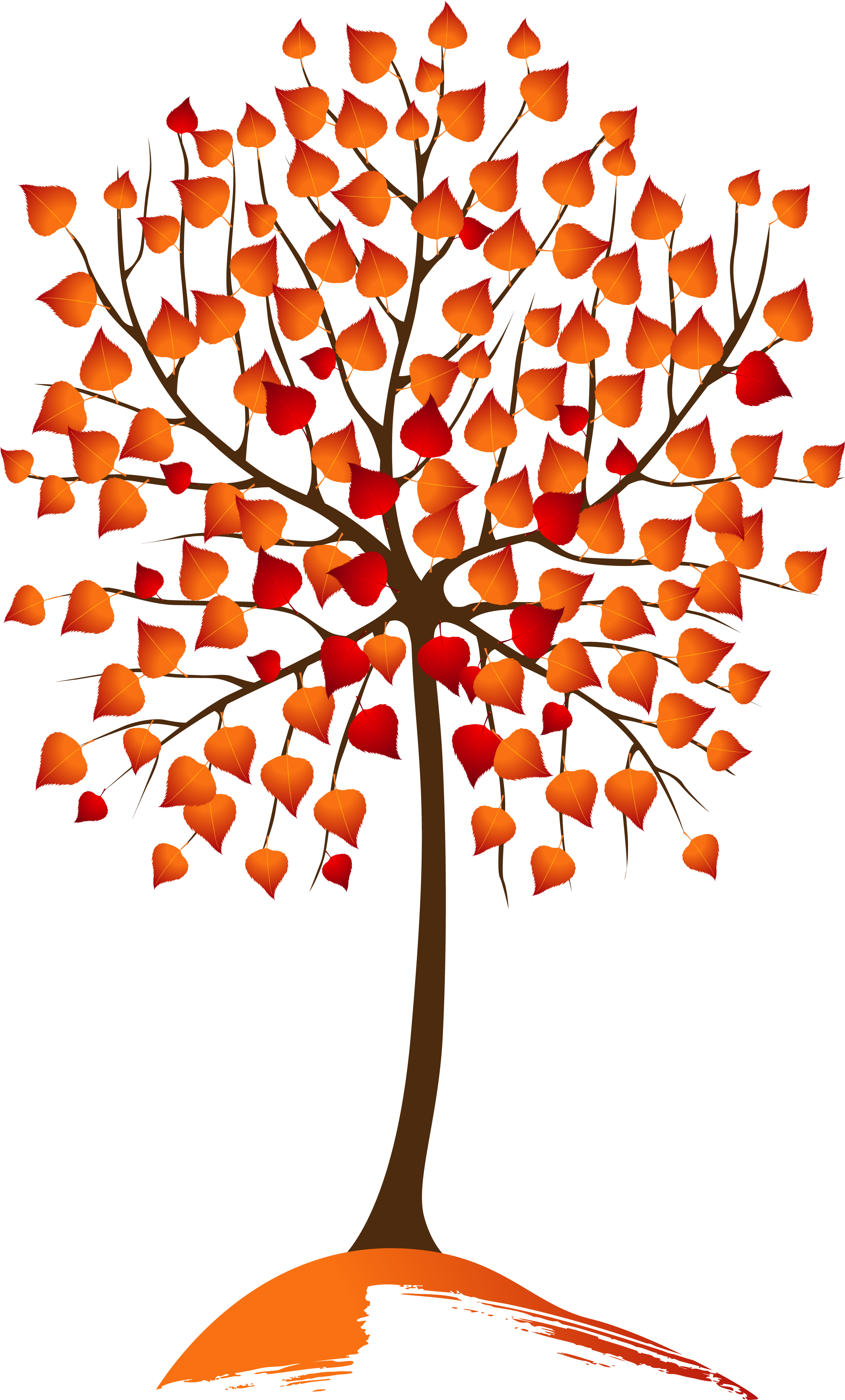 Download Trees Color Png - ClipartKey