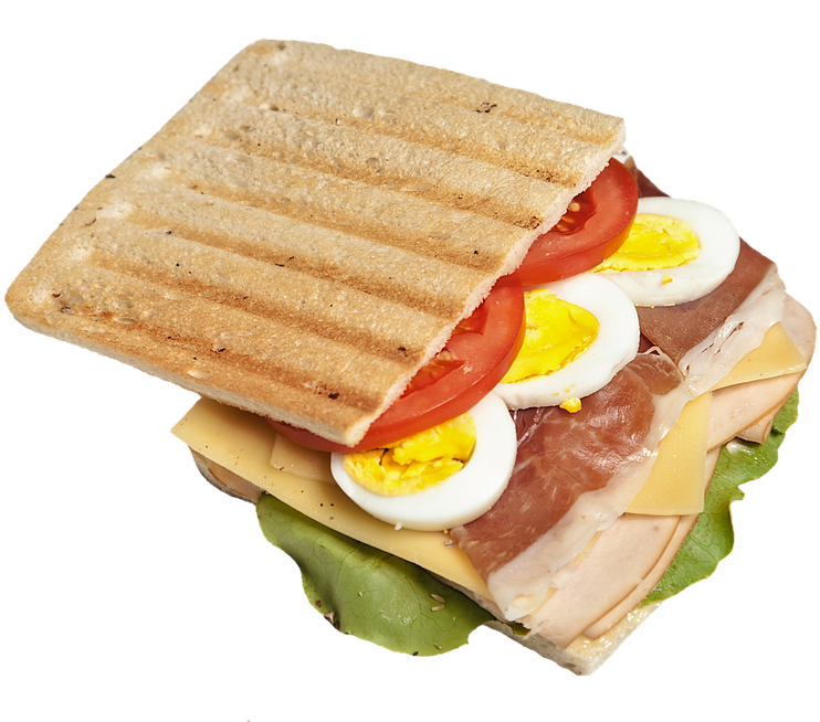 Download Transparent Sandwhich Png - Egg And Avocado Sandwich Image ...