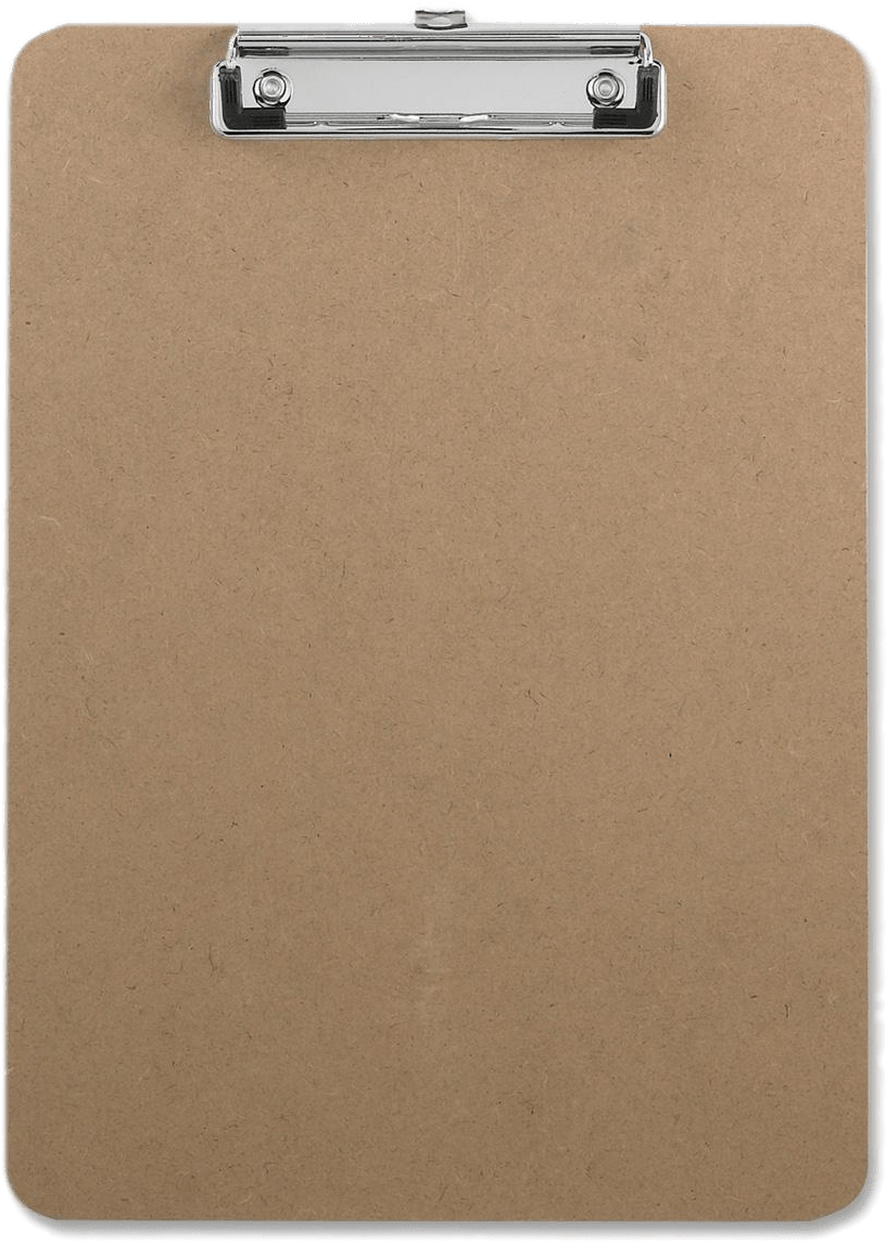 Download Brown Clipboard - Flat Clip Clipboard - ClipartKey
