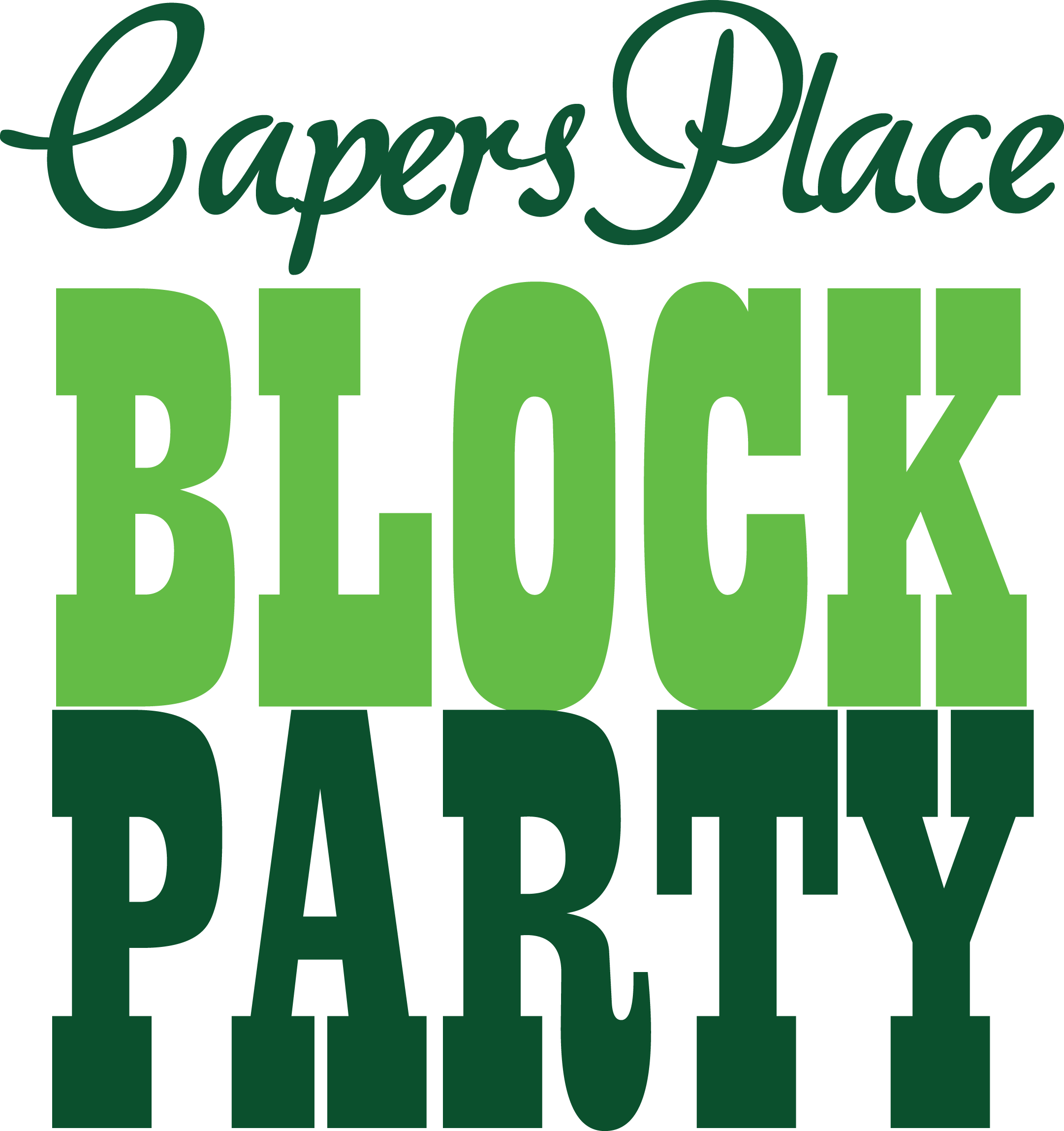 Download Block Party Art - Poster - ClipartKey