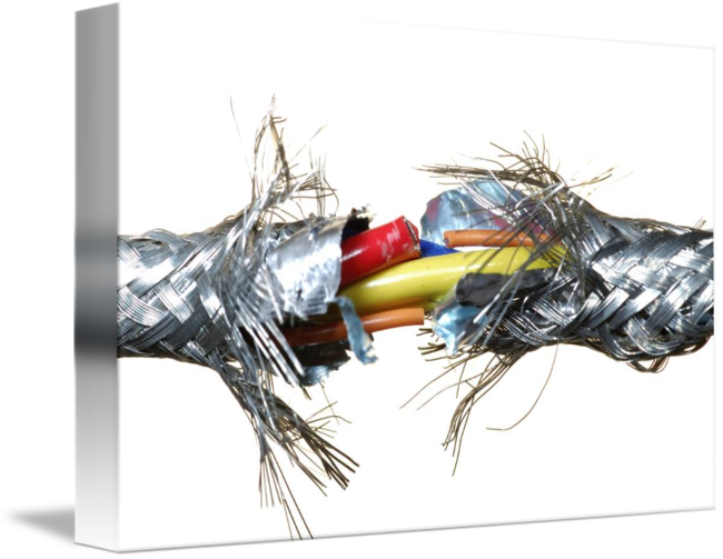 Download Transparent Razor Wire Png - Broken Cable - ClipartKey