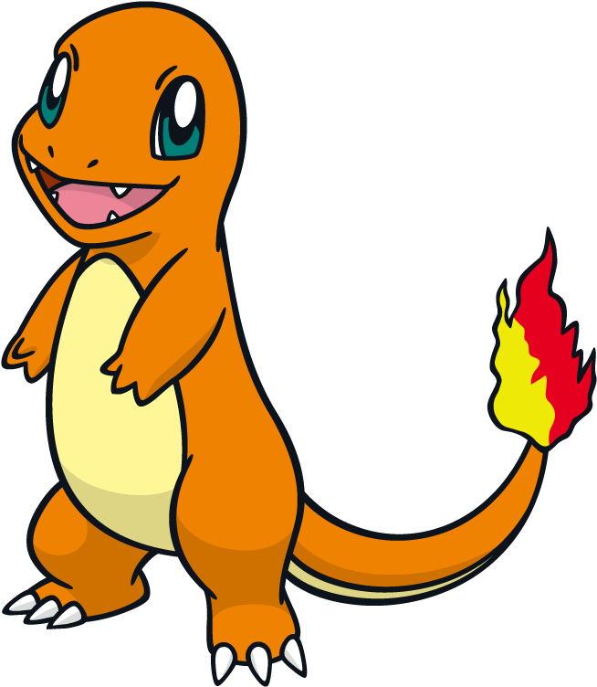 Download Charmander Pokemon Character Vector Art - Charmander Charizard ...