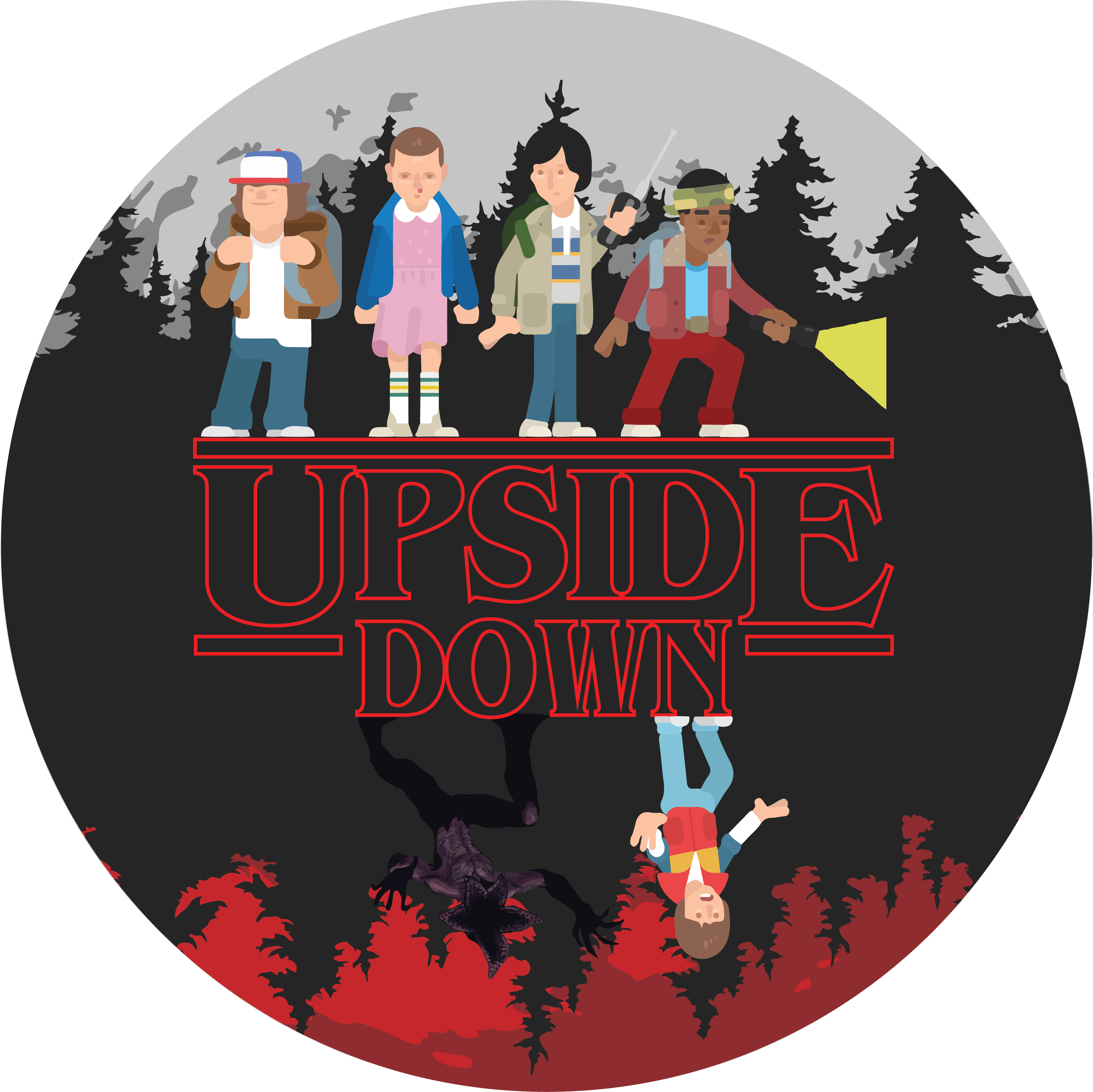 Download Stranger Things Cartoon Characters - ClipartKey