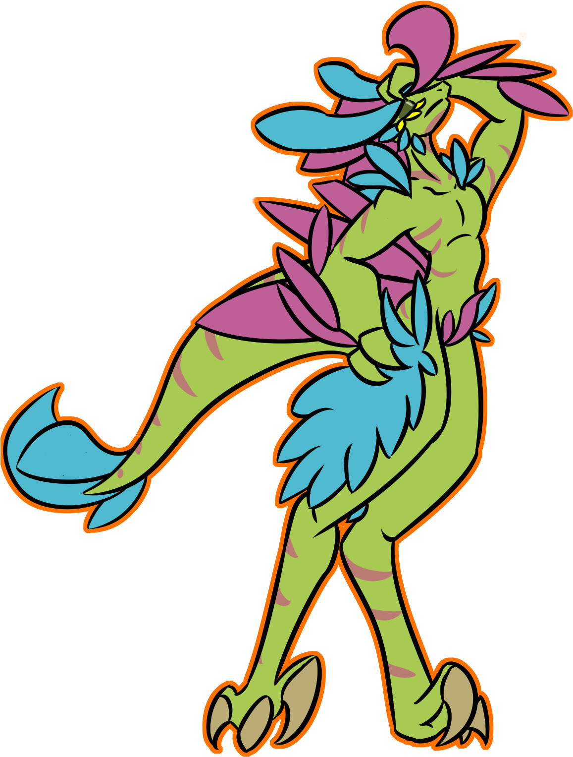 Download Fab Raptor - Illustration - ClipartKey