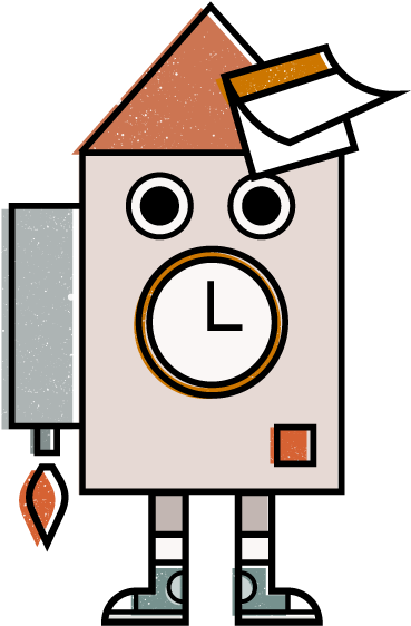 Download Time Machine Character Clock Space Futuristic Future - Cartoon ...