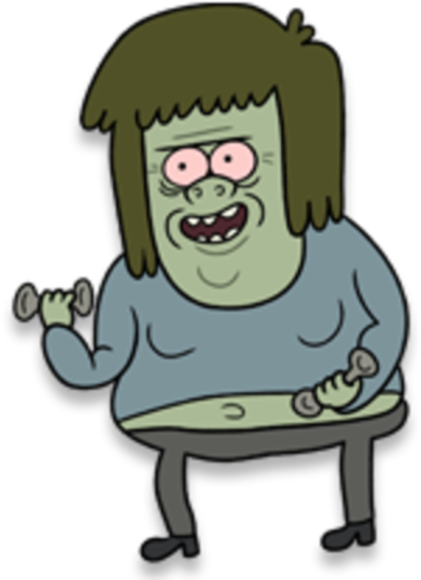 Download 516148czy5x284 - Muscle Man Regular Show - ClipartKey