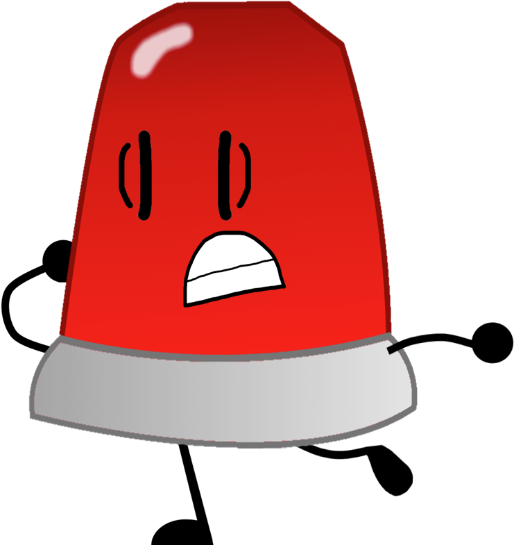 Download Bfdi Siren Clipart , Png Download - Bfdi Helmet - ClipartKey