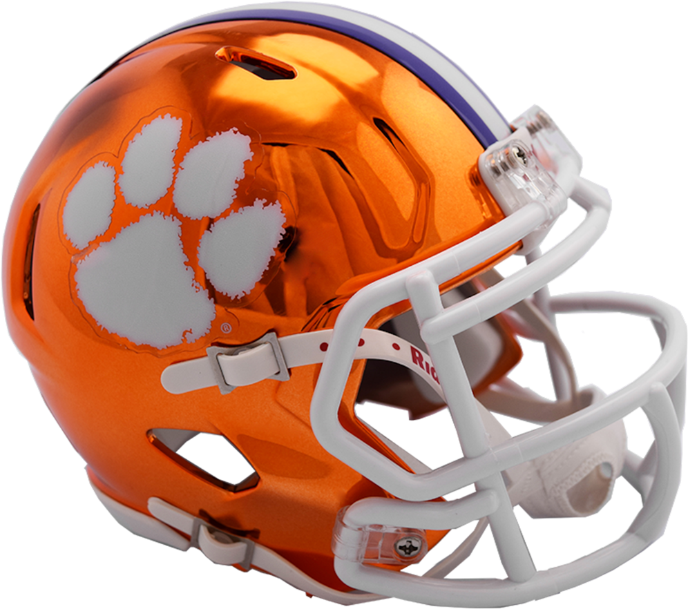 Download Transparent Clemson Helmet Png - Clemson Tigers Helmet ...