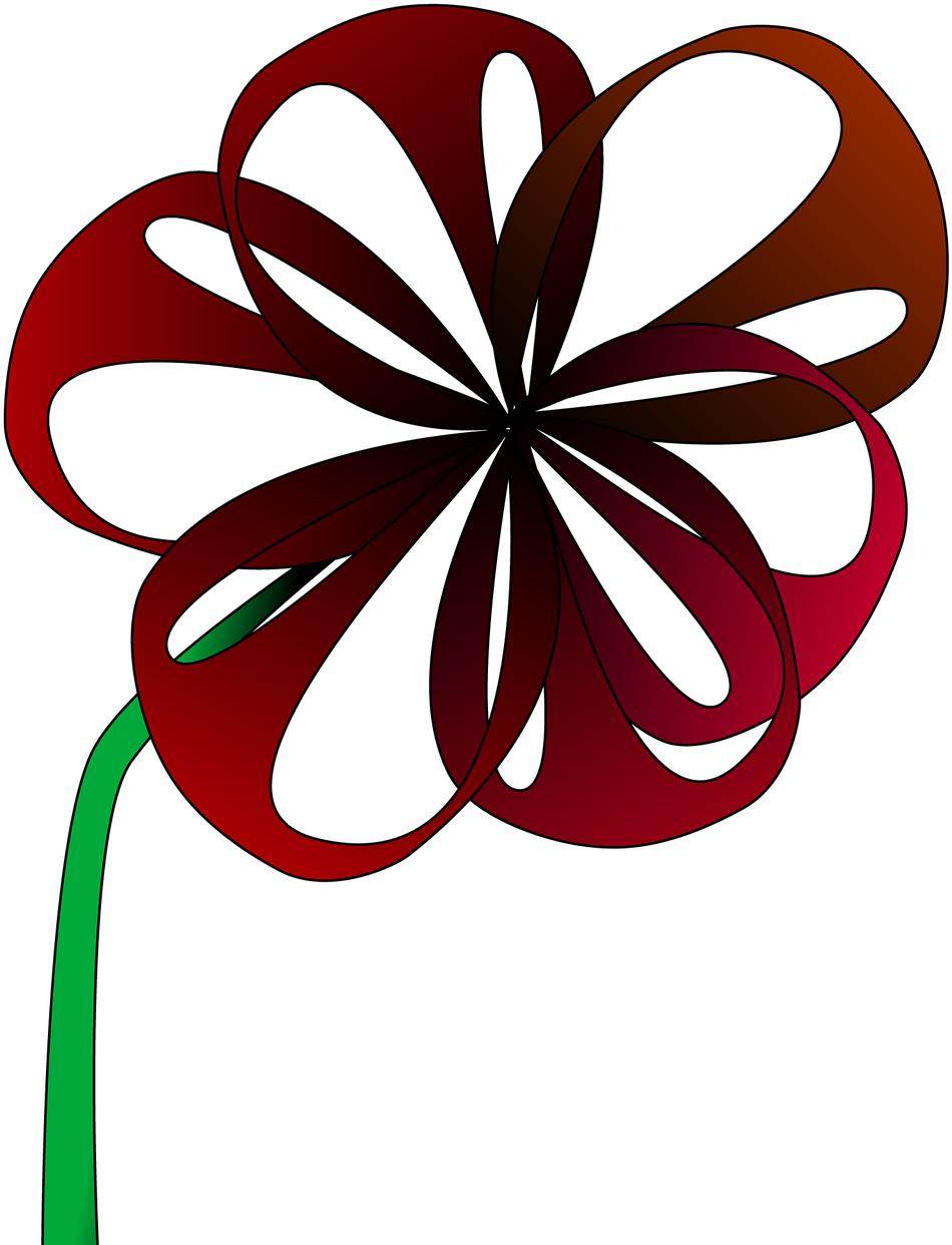 Download Red Flower Clip 24, Buy Clip Art - ClipartKey