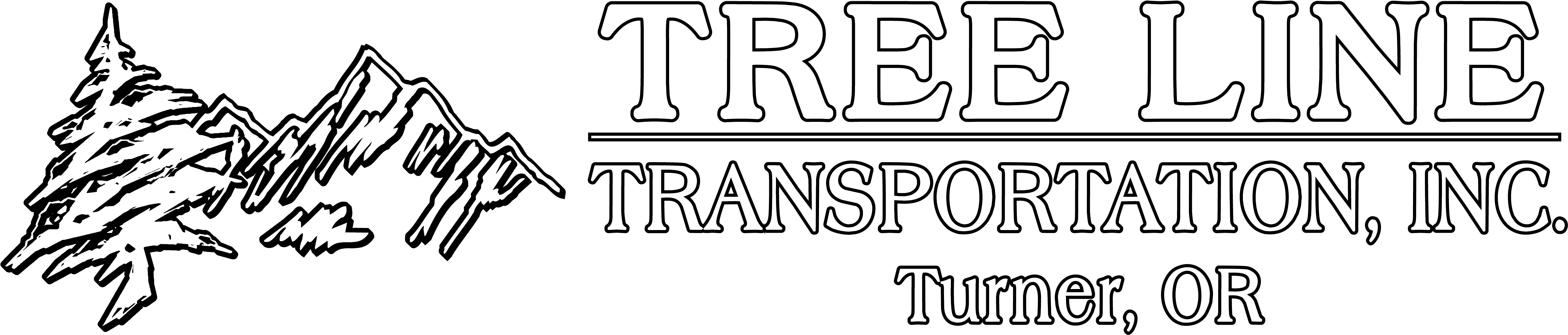 Download Tree Line Transportation Inc - Calligraphy - ClipartKey