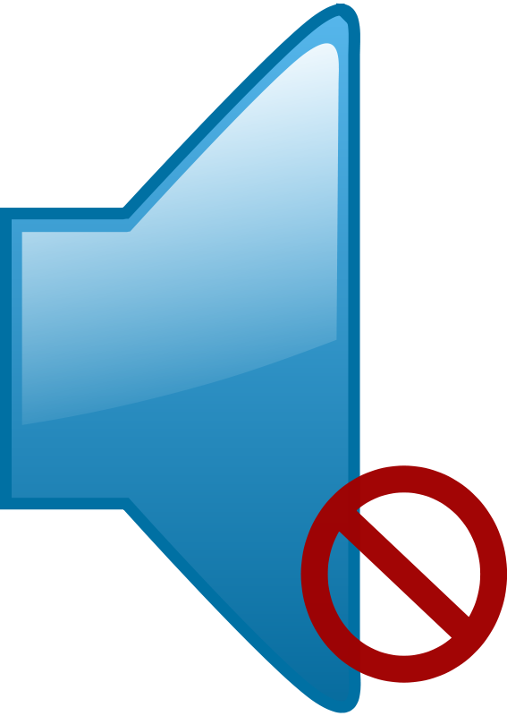 Download Muted - Sound Mute Button Png - ClipartKey