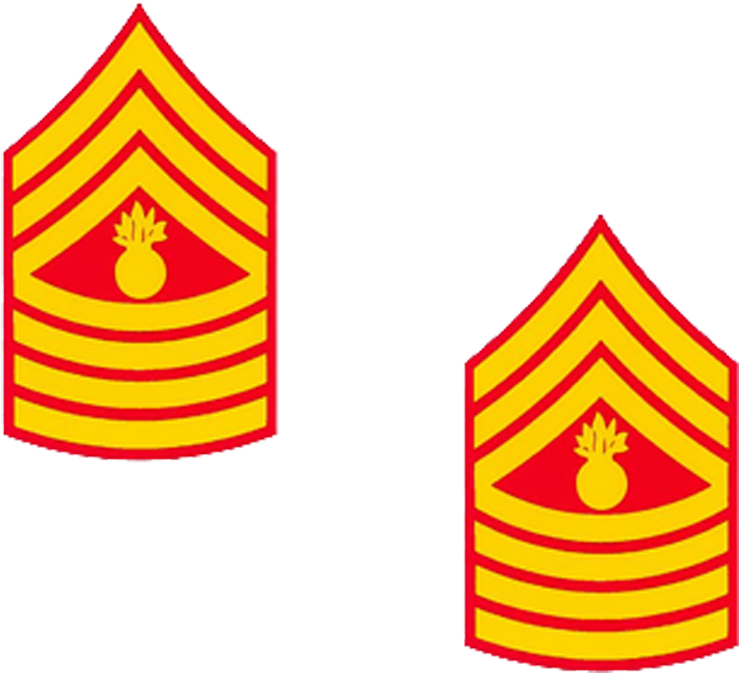 Download Usmc Master Gunnery Sergeant Insignia - ClipartKey