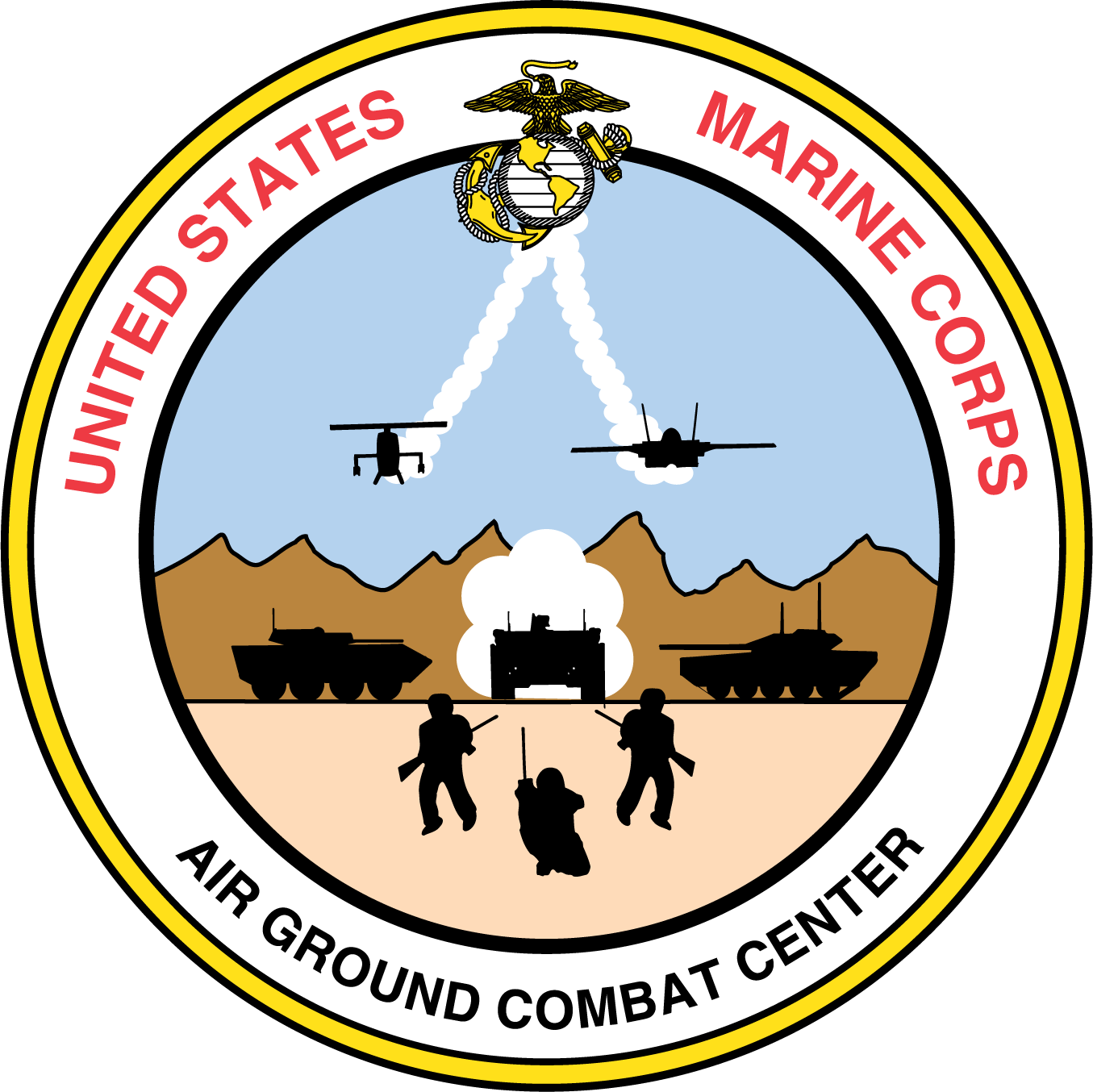 Download 3 7 Marines Logo - ClipartKey