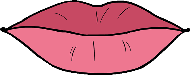 Download How To Draw Lips - Lips Drawing - ClipartKey