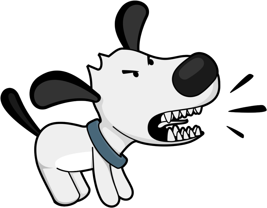 Download Hyperactive Dog - Cartoon - ClipartKey