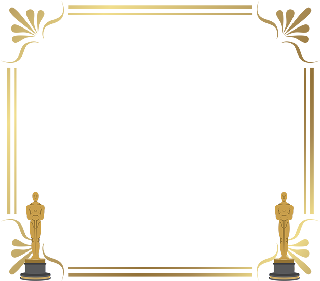 Download #oscar - Border Background Design For Certificate - ClipartKey