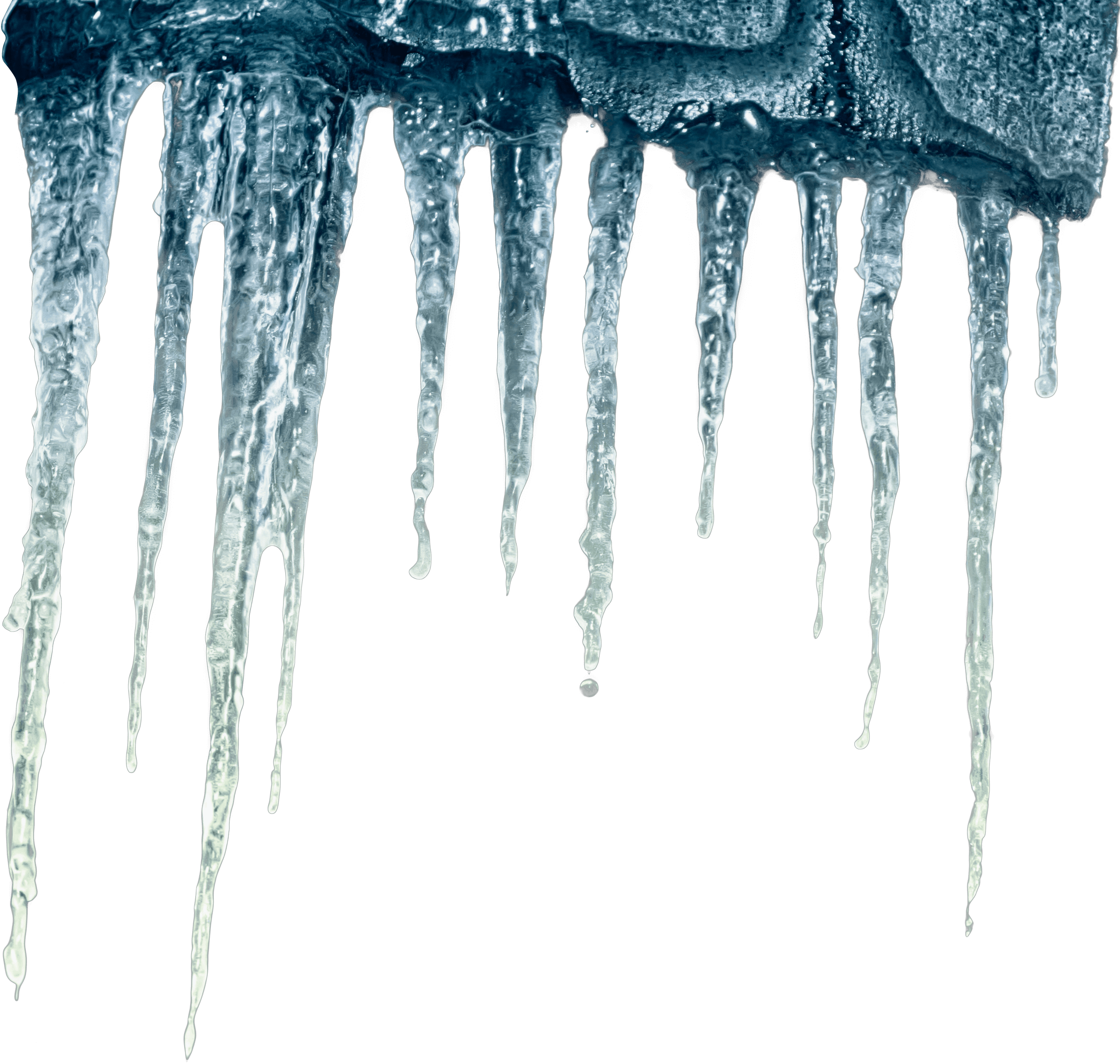 Download Transparent Icicles Png - Icicle - ClipartKey