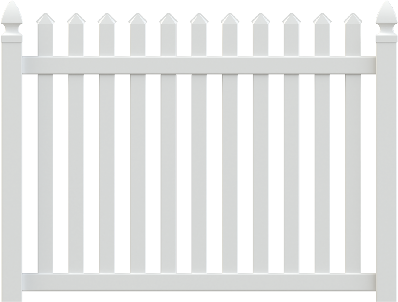 Download Transparent Fence Clipart - Picket Fence - ClipartKey