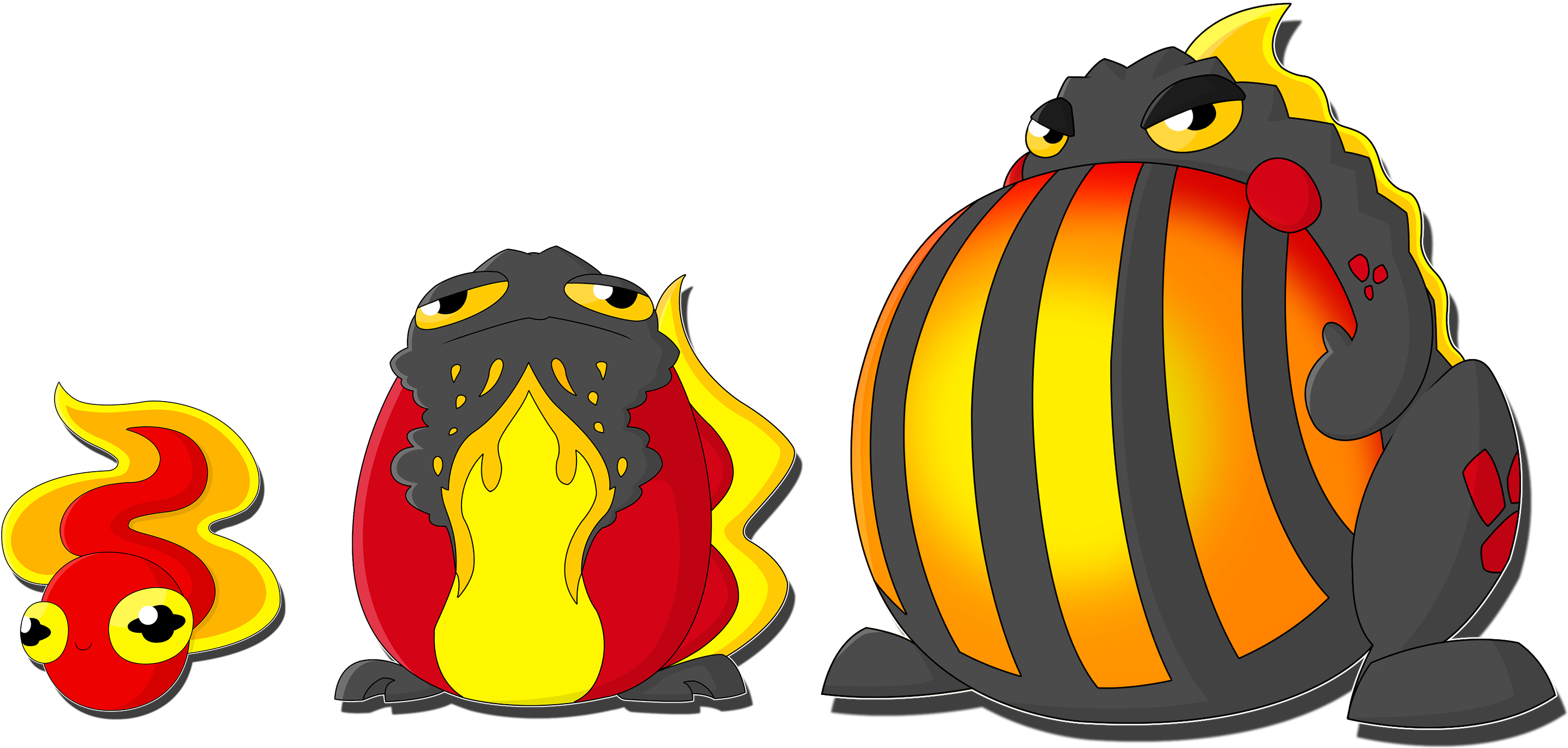 Download Lava Toad Fakemon Evolution Line Fire Fakemon Evolution Clipartkey