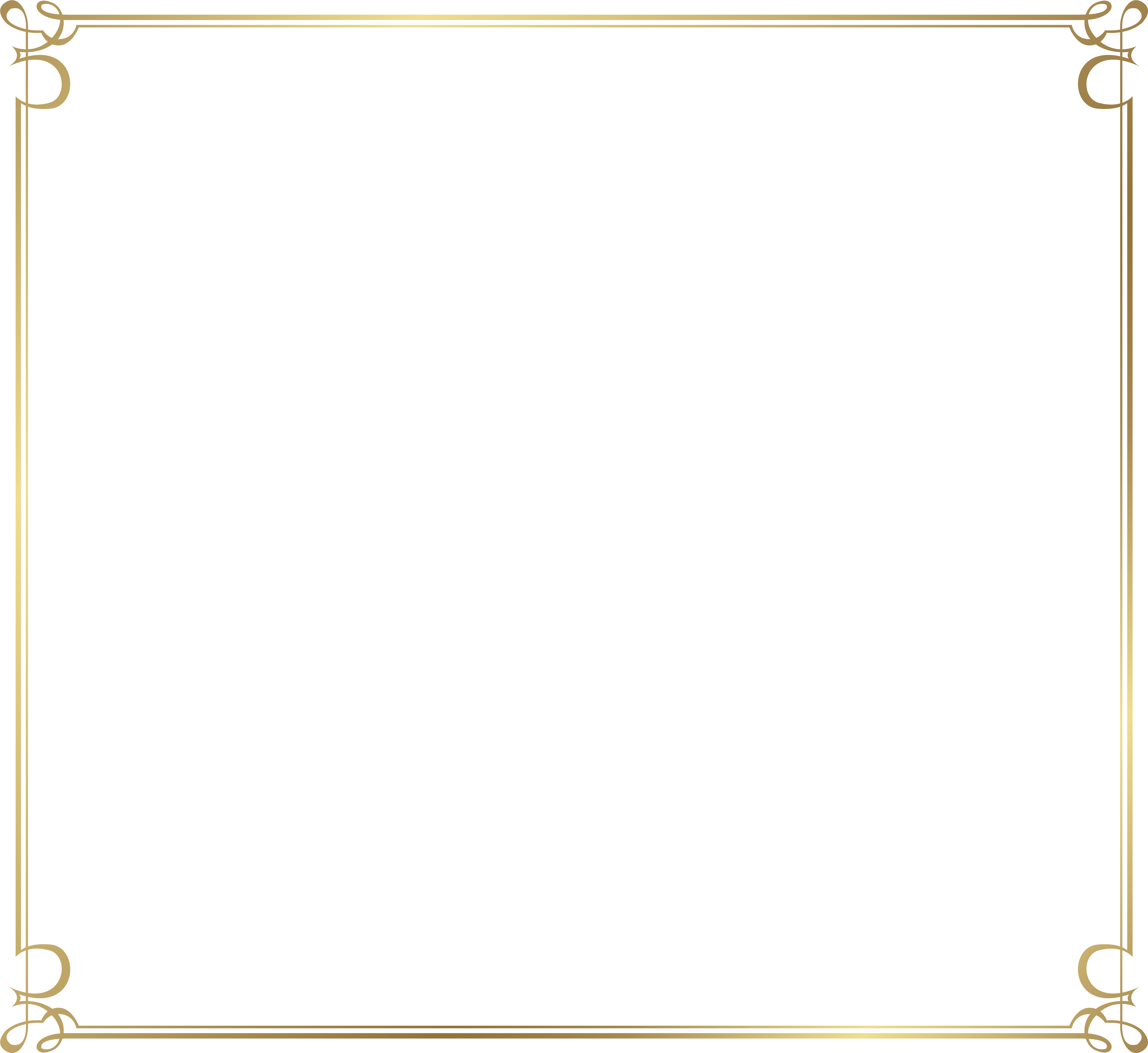 Download Simple Formal Border Design - ClipartKey