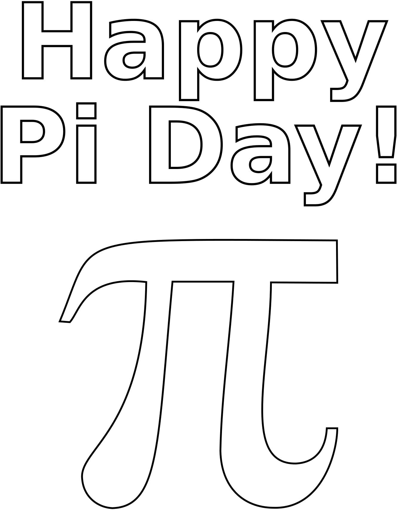 Download Pi Day Transparent Image - Calligraphy - ClipartKey