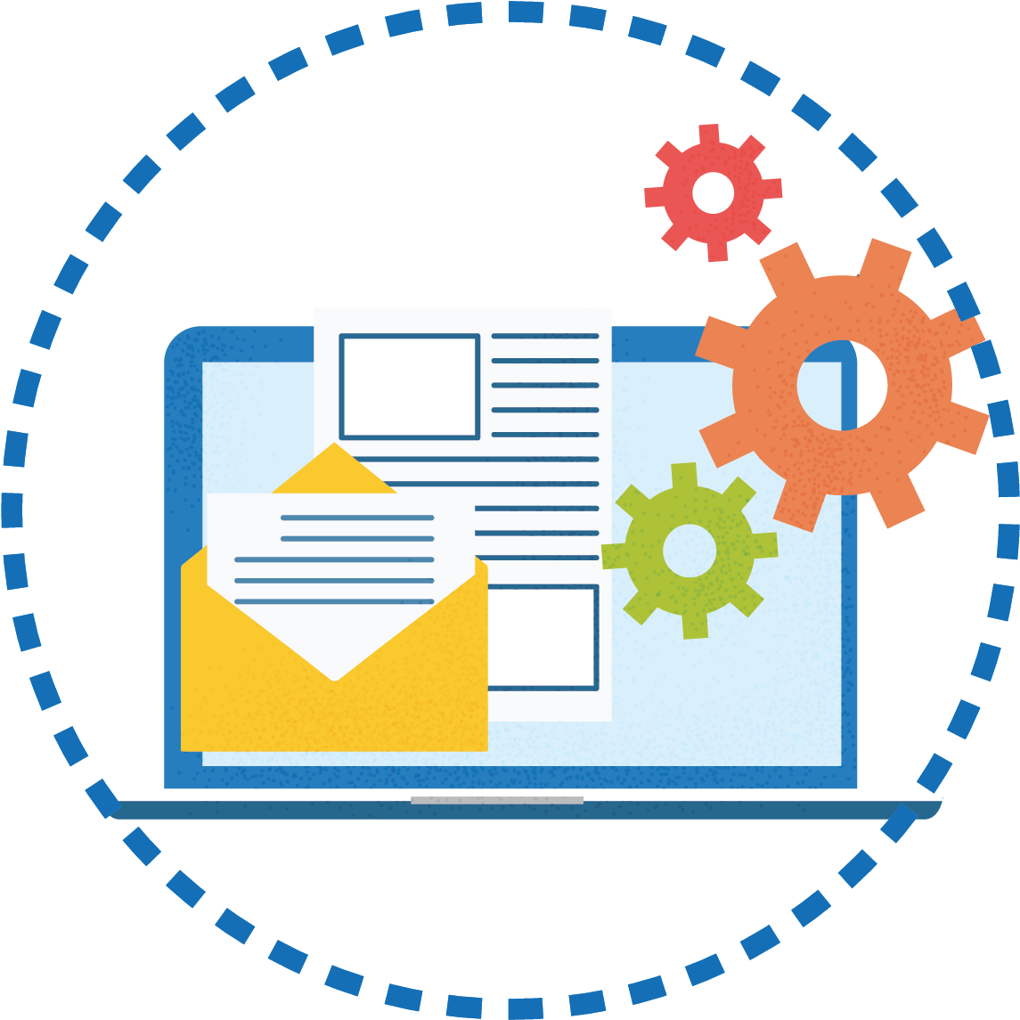 Download Project Implementation - Circle Vector Dashed Line - ClipartKey