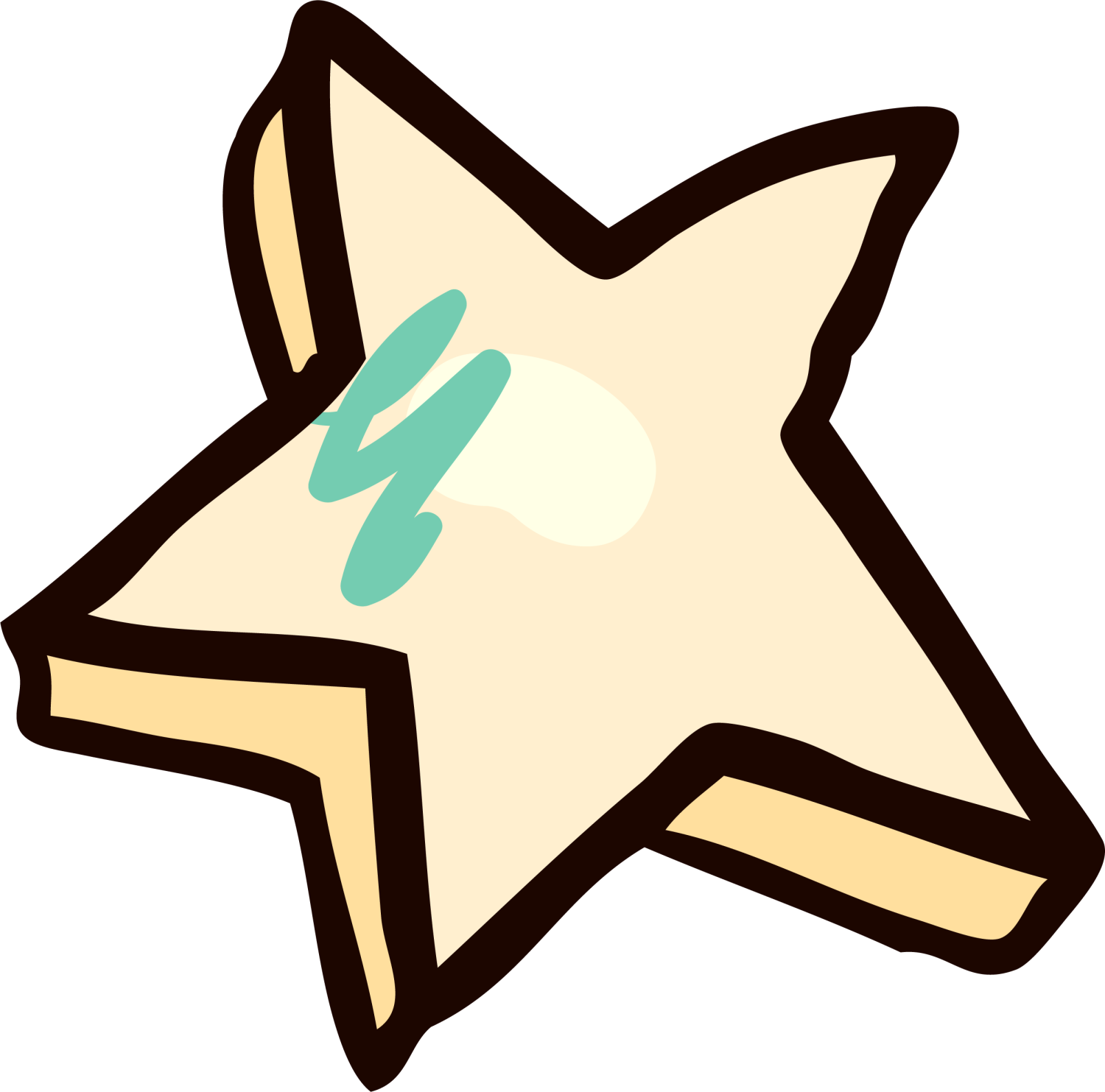 Download Transparent Hand Drawn Stars Png - Cartoon Drawing Star Png ...
