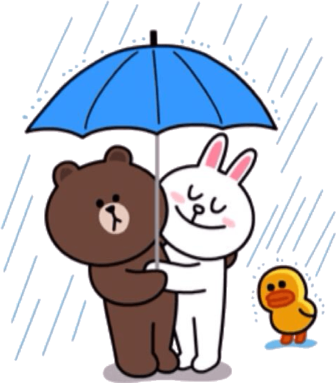 Download Line Friends Clip Art Image Sticker - Brown & Cony Png ...